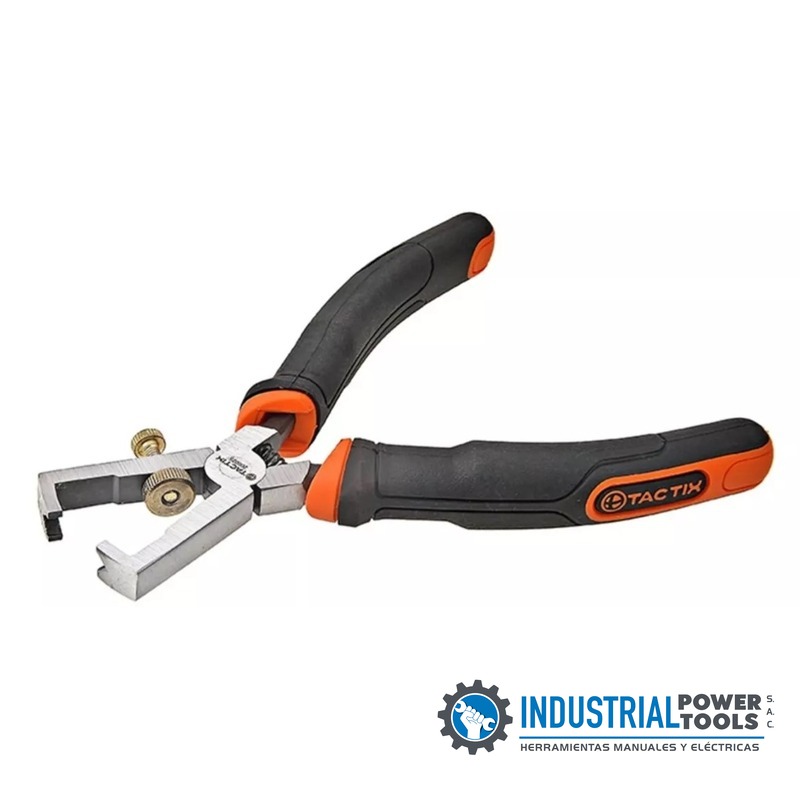 ALICATE PELA CABLE 6”/160MM #200025 TACTIX – Industrial Power Tools